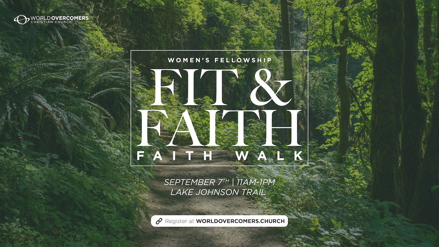 Fit and Faith: FaithWalk at Lake Johnson Trail - World Overcomers ...